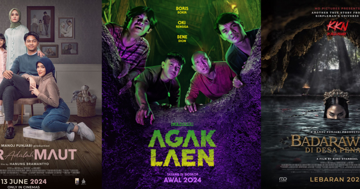10 Film Terlaris Indonesia 2024: Dominasi Horor, Komedi Tetap Juara - GoodStats