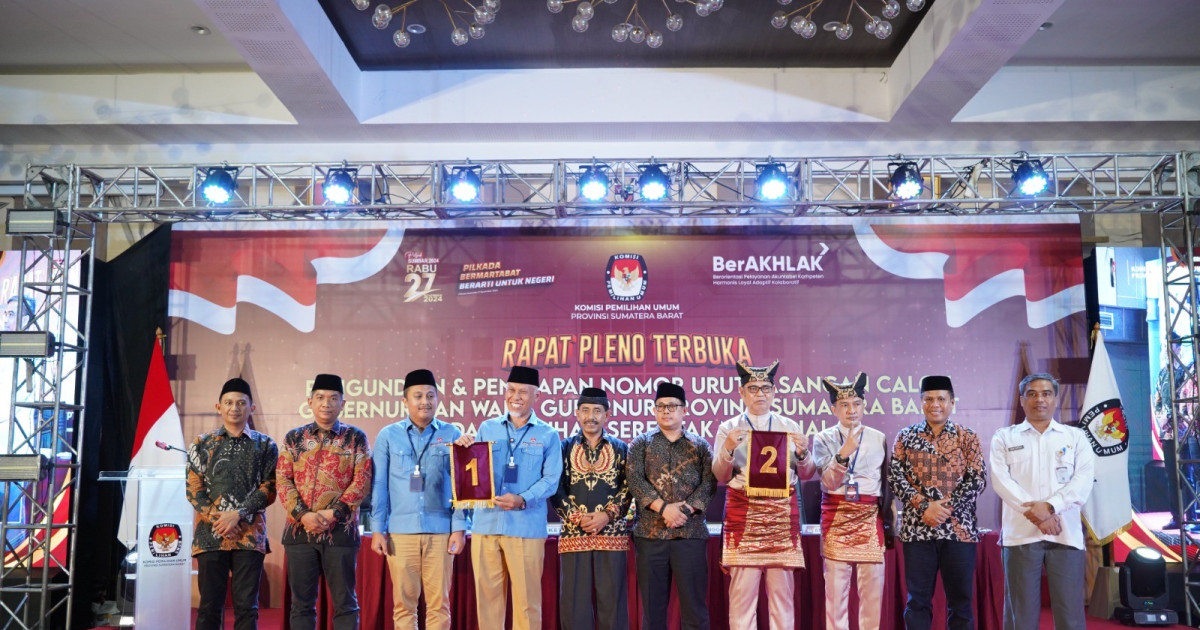 Dominasi Mahyeldi-Vasko pada Survei Elektabilitas Pilkada Sumatra Barat 2024 - GoodStats