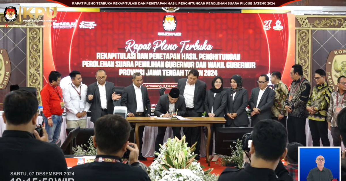 Banteng Resmi Kalah di Pilkada Jawa Tengah? - GoodStats