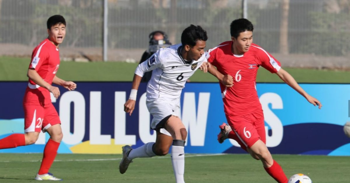 Skor Timnas Indonesia U17 vs Korea Utara U17 0-6, Hasil Pertandingan ...