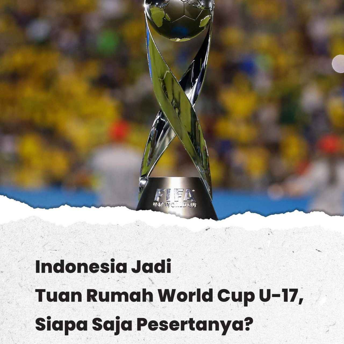 Indonesia Jadi Tuan Rumah World Cup U-17, Siapa Saja Pesertanya? - GoodStats