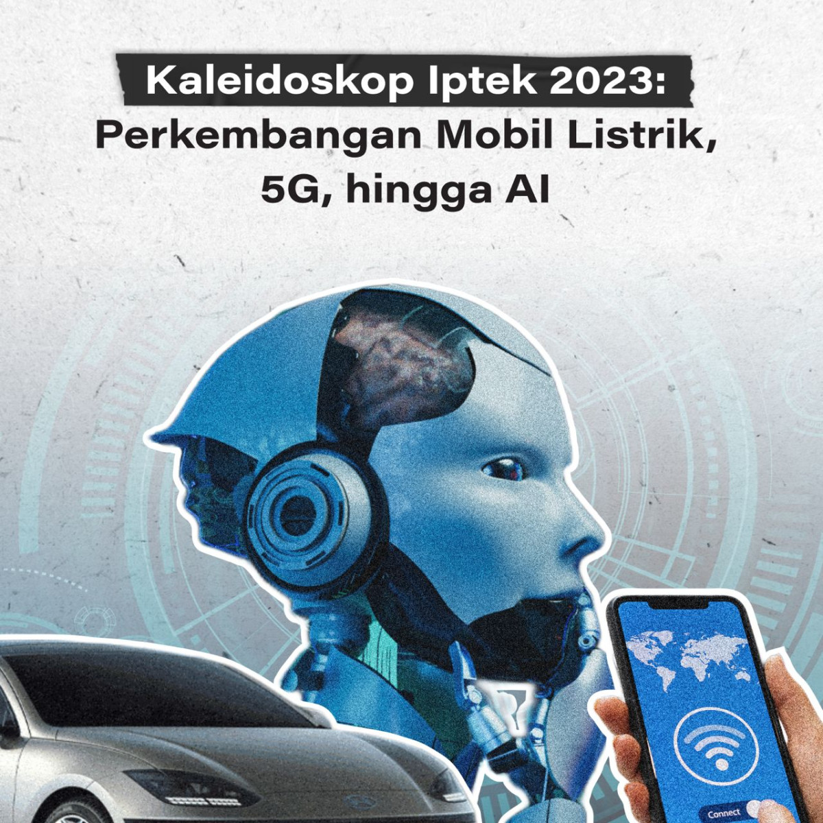 Kaleidoskop Iptek 2023: Perkembangan EV, 5G, hingga AI - GoodStats