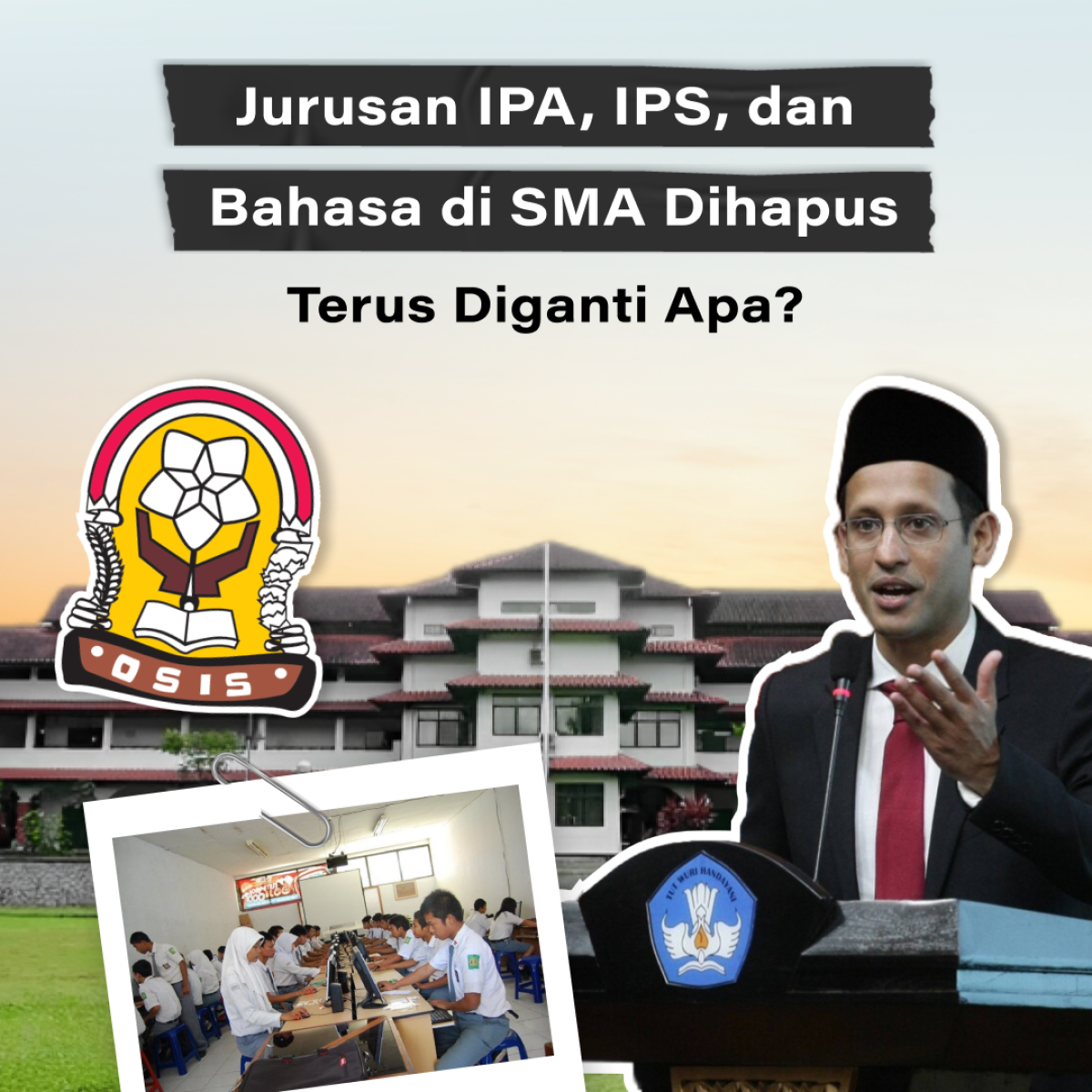 Jurusan IPA, IPS, dan Bahasa di SMA Dihapus, Terus Diganti Apa? - GoodStats