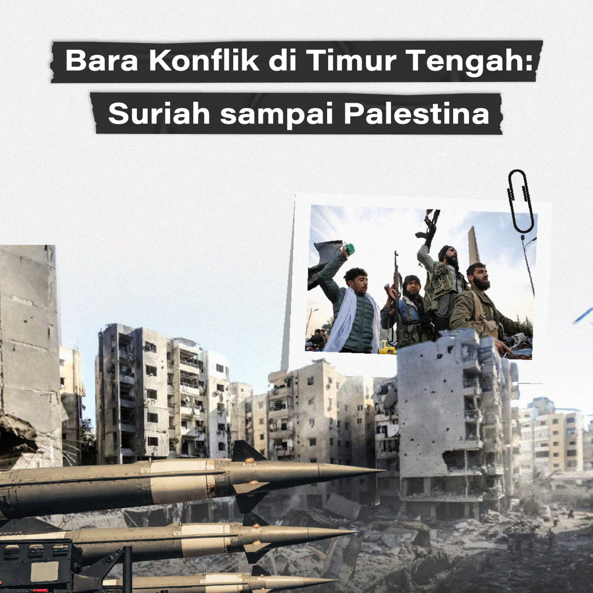 Bara Konflik di Timur Tengah: Suriah sampai Palestina - GoodStats