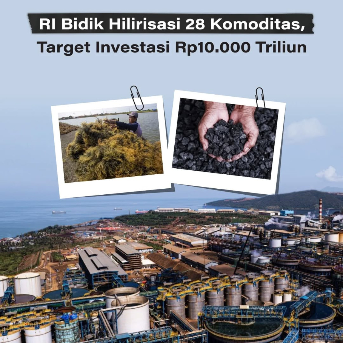 RI Bidik Hilirisasi 28 Komoditas, Target Investasi Rp10.000 Triliun - GoodStats