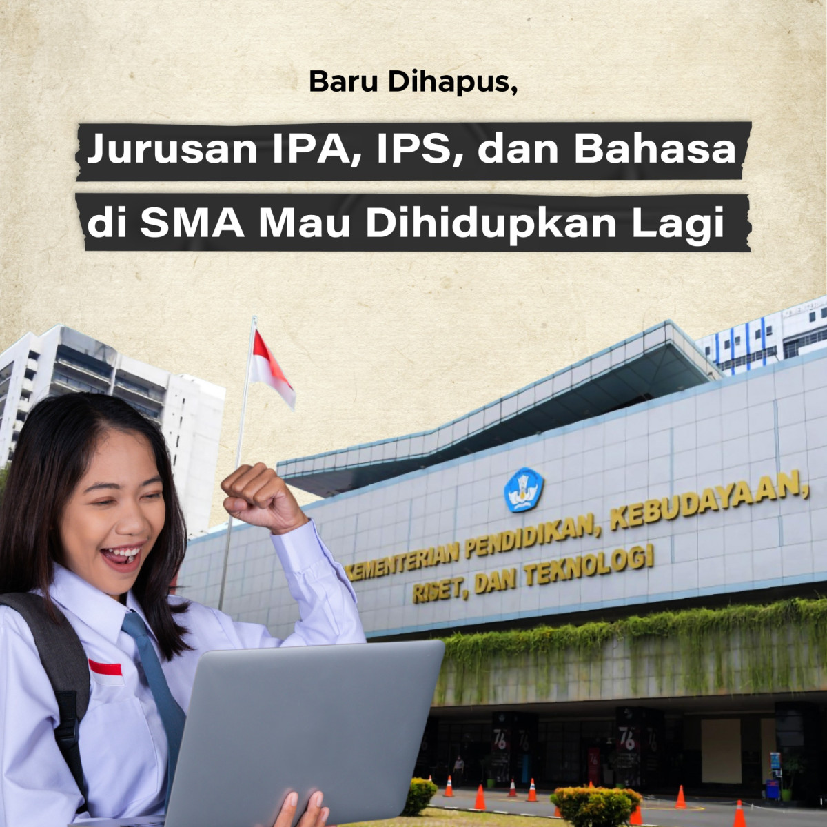 Baru Dihapus, Jurusan IPA, IPS, dan Bahasa di SMA Mau Dihidupkan Lagi ...
