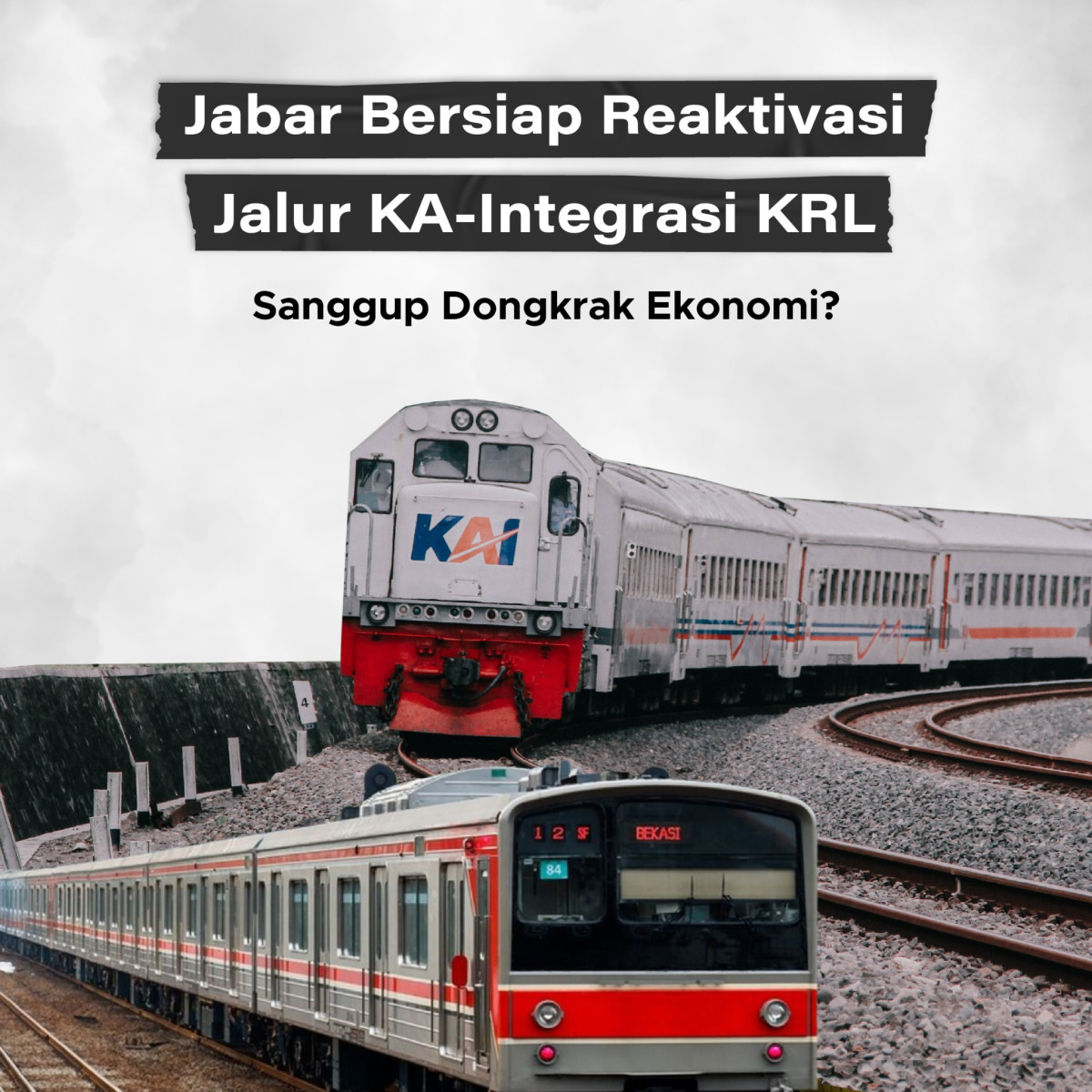 Jabar Bersiap Reaktivasi Jalur KA-Integrasi KRL, Sanggup Dongkrak Ekonomi? - GoodStats