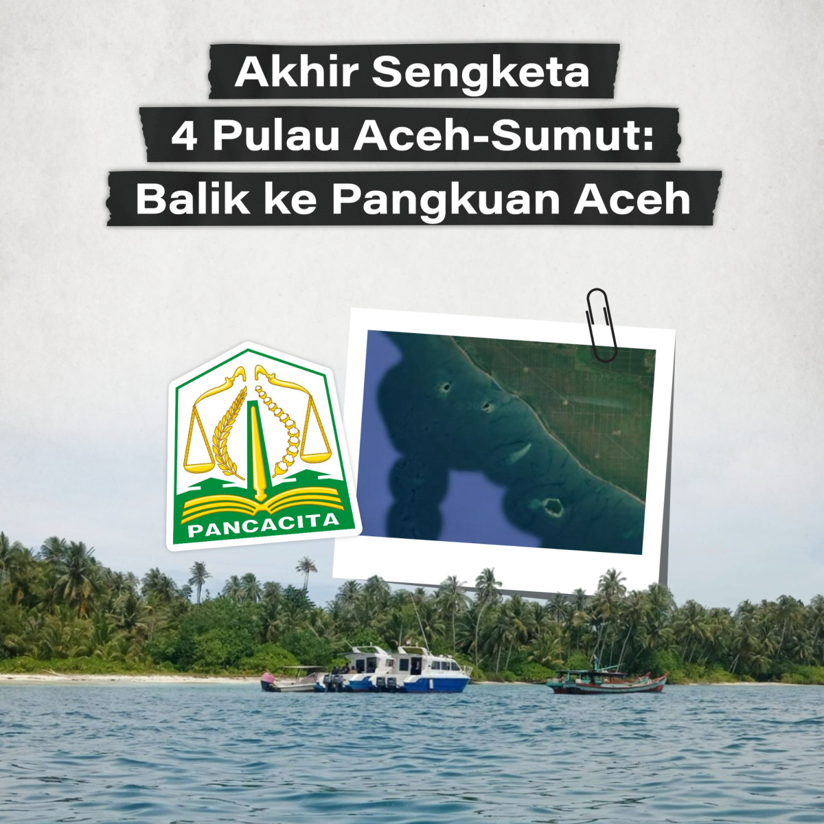 Akhir Sengketa 4 Pulau Aceh-Sumut: Balik ke Pangkuan Aceh - GoodStats