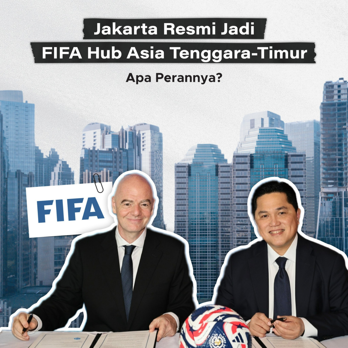 Jakarta Resmi Jadi FIFA Hub Asia Tenggara-Timur, Apa Perannya? - GoodStats