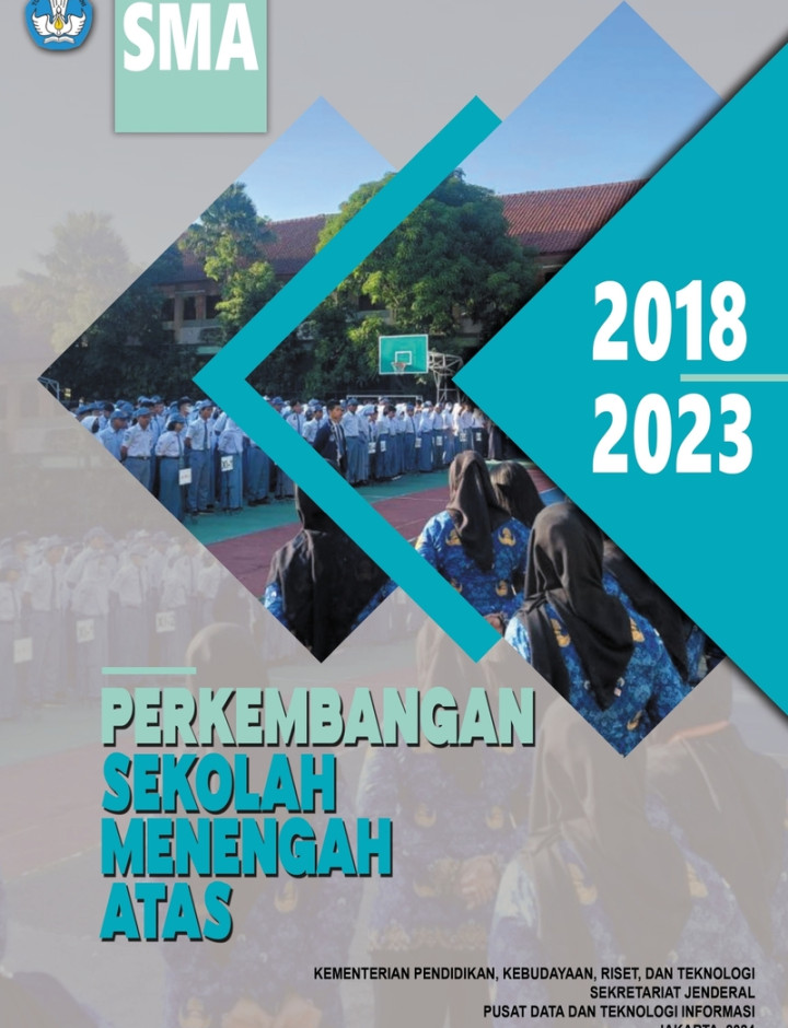 Perkembangan Sekolah Menengah Atas 2018-2023 - GoodStats