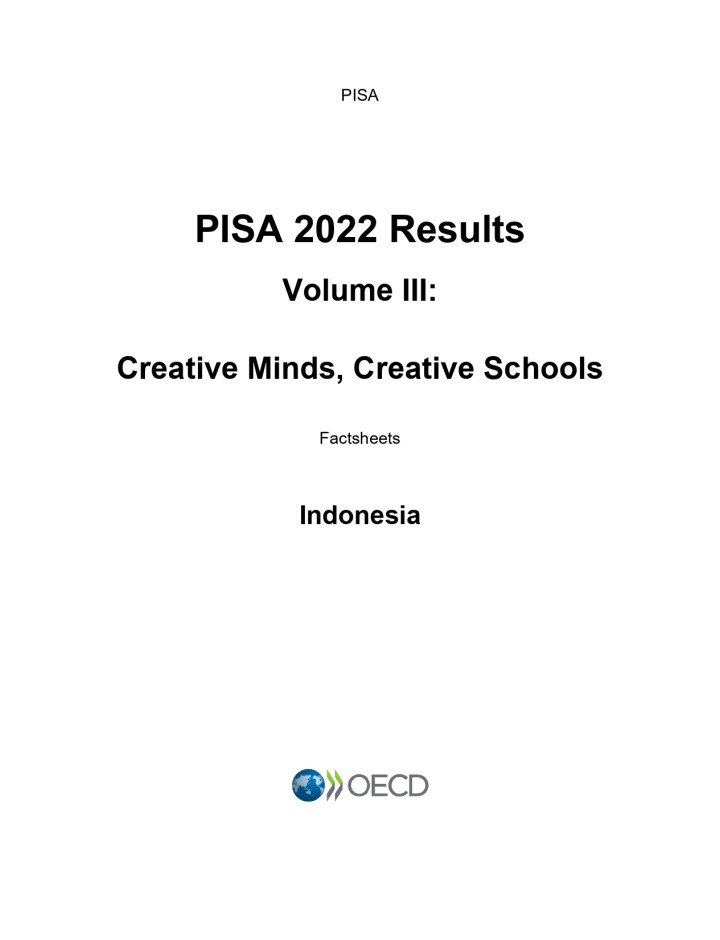 PISA Results 2022 (Volume III)-Factsheets: Indonesia - GoodStats