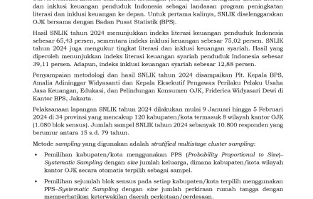 Survei Nasional Literasi dan Inklusi Keuangan Tahun 2024 - GoodStats