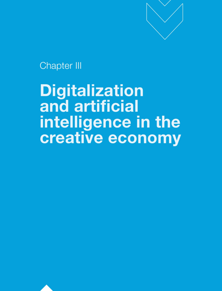 Digitalization and artificial intelligence in the creative economy - GoodStats