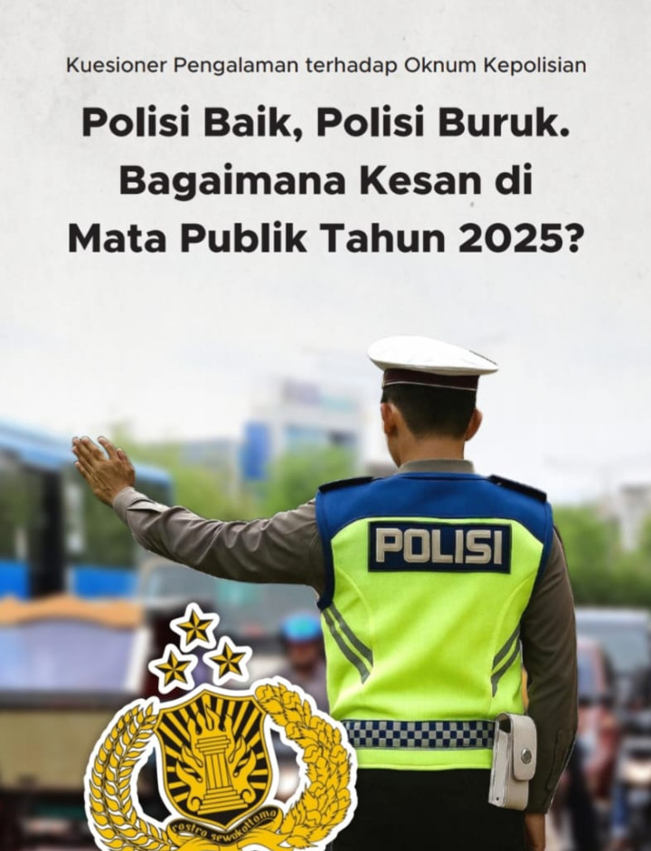 Polisi Baik, Polisi Buruk, Bagaimana Kesan di Mata Publik Tahun 2025? - GoodStats